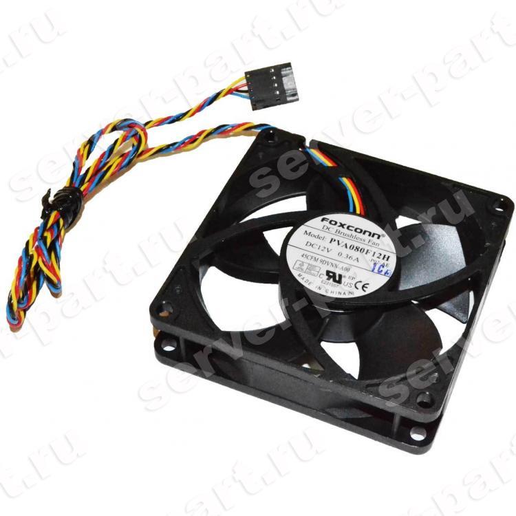 Купить 9DVNN Вентилятор Dell (Foxconn) 0,36A 12v 80x80x25mm для ...